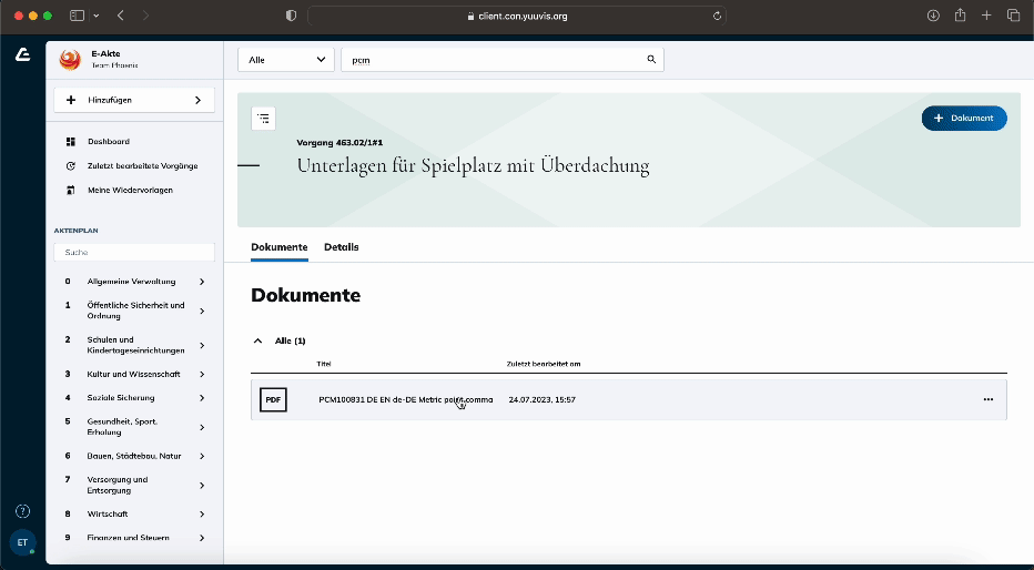 yuuvis® cloud-eAkte