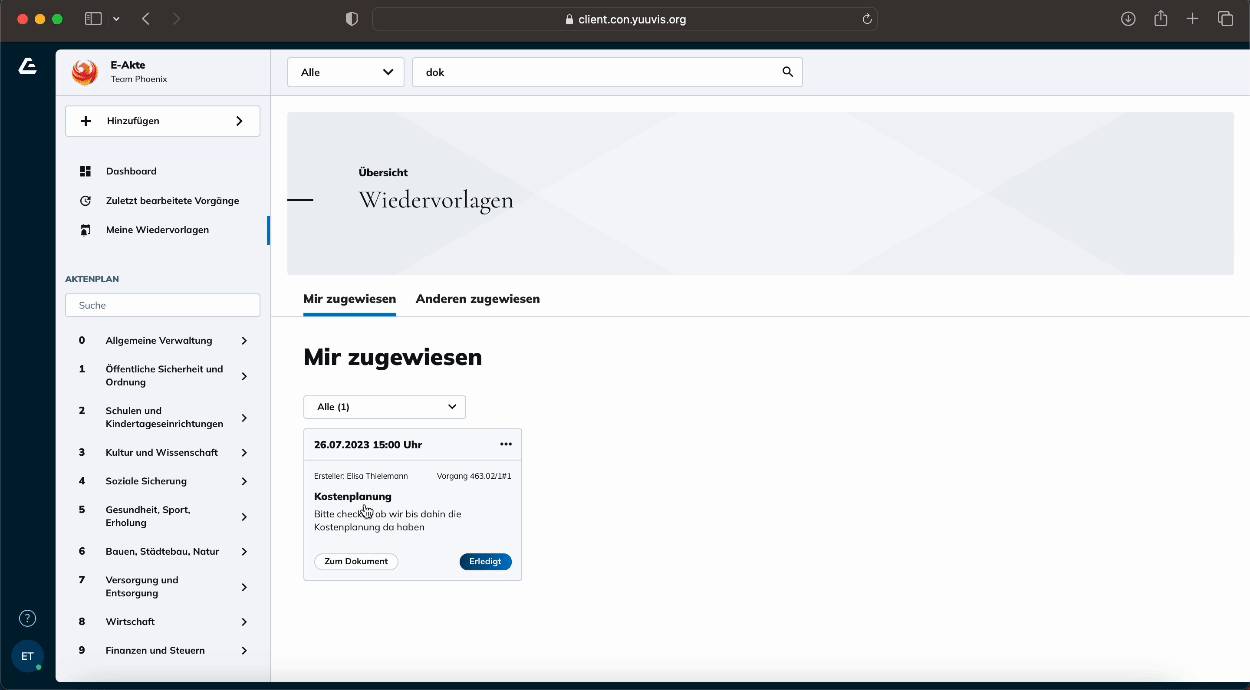 yuuvis® cloud-eAkte