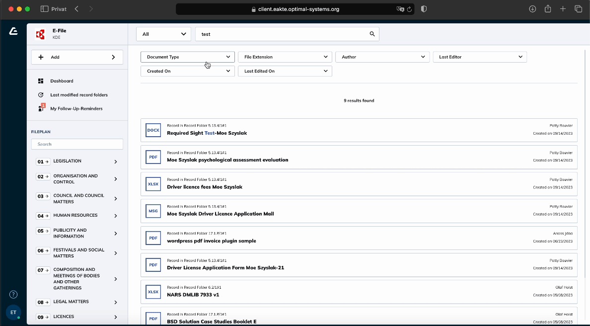 yuuvis® cloud-efile for africa