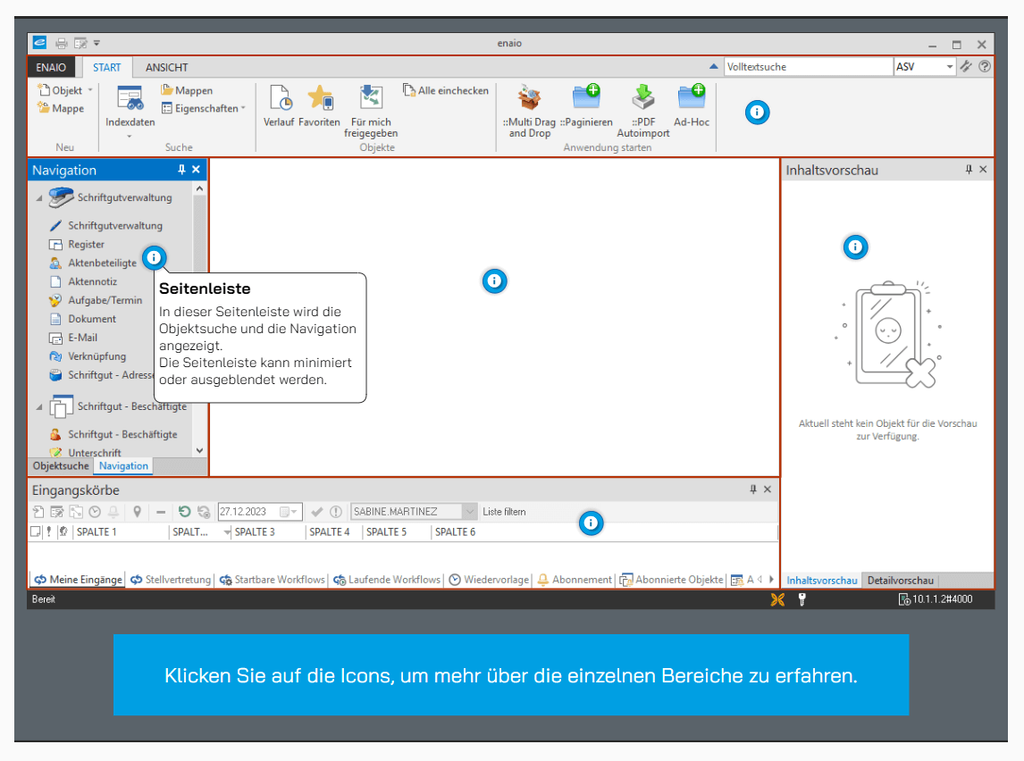 E-Learning Plattform für enaio®